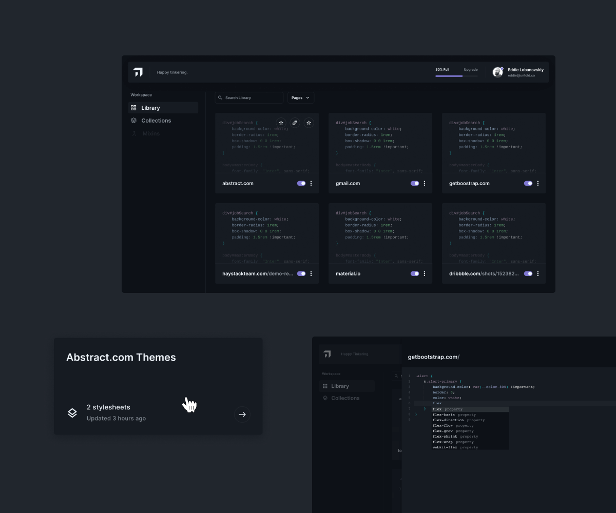 Amino | Live CSS Editor